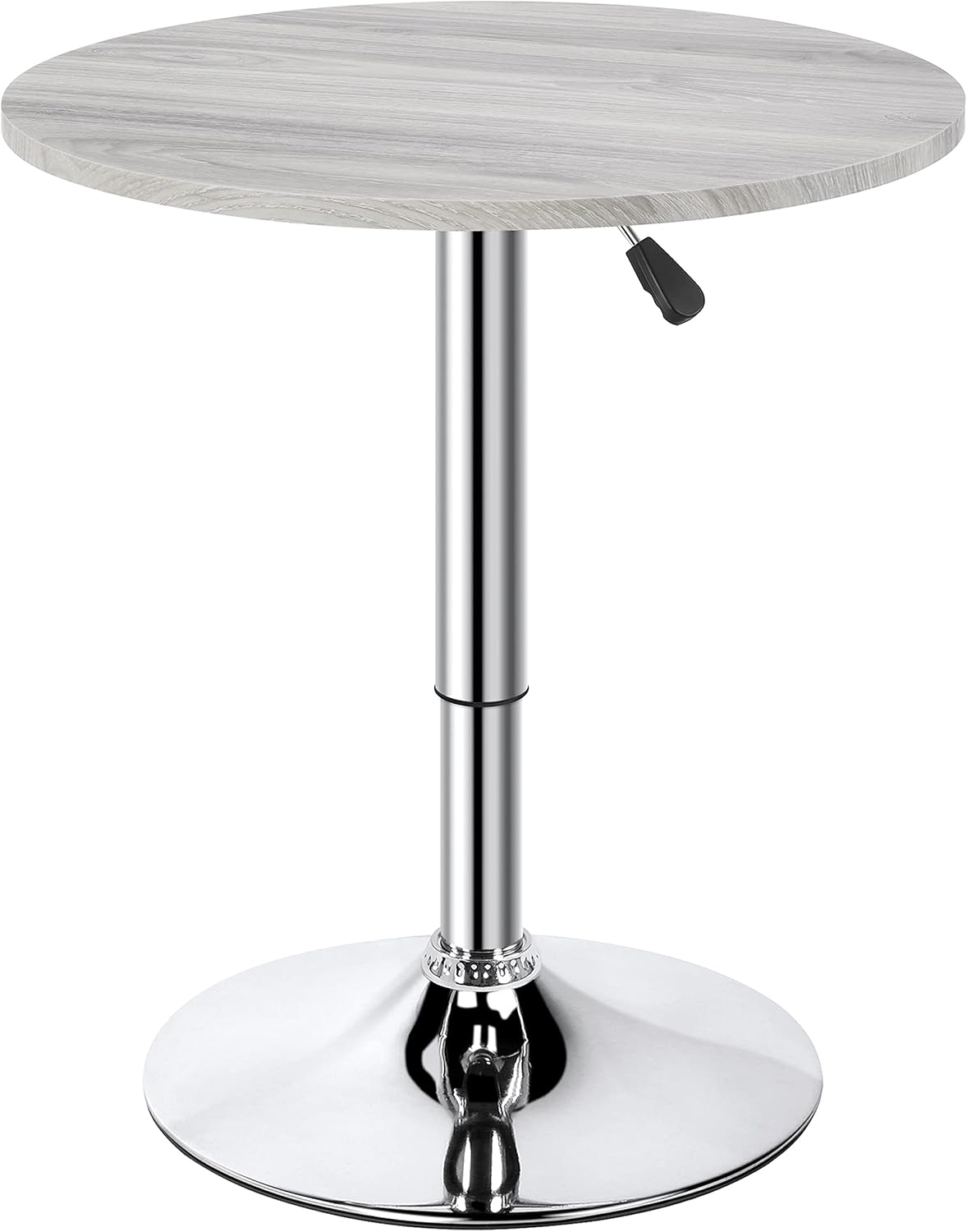 Amazon.com: Yaheetech Round Bar Table, Adjustable Height and 360 ...