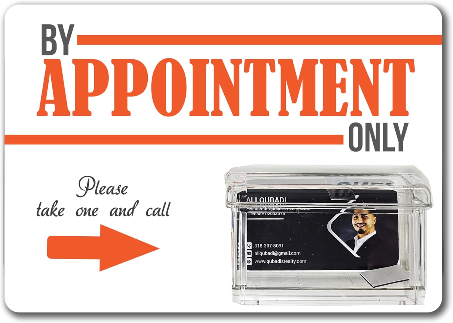 Amazon.com : By Appointment only sign Pvc 10x 7 inch plus outdoor ...