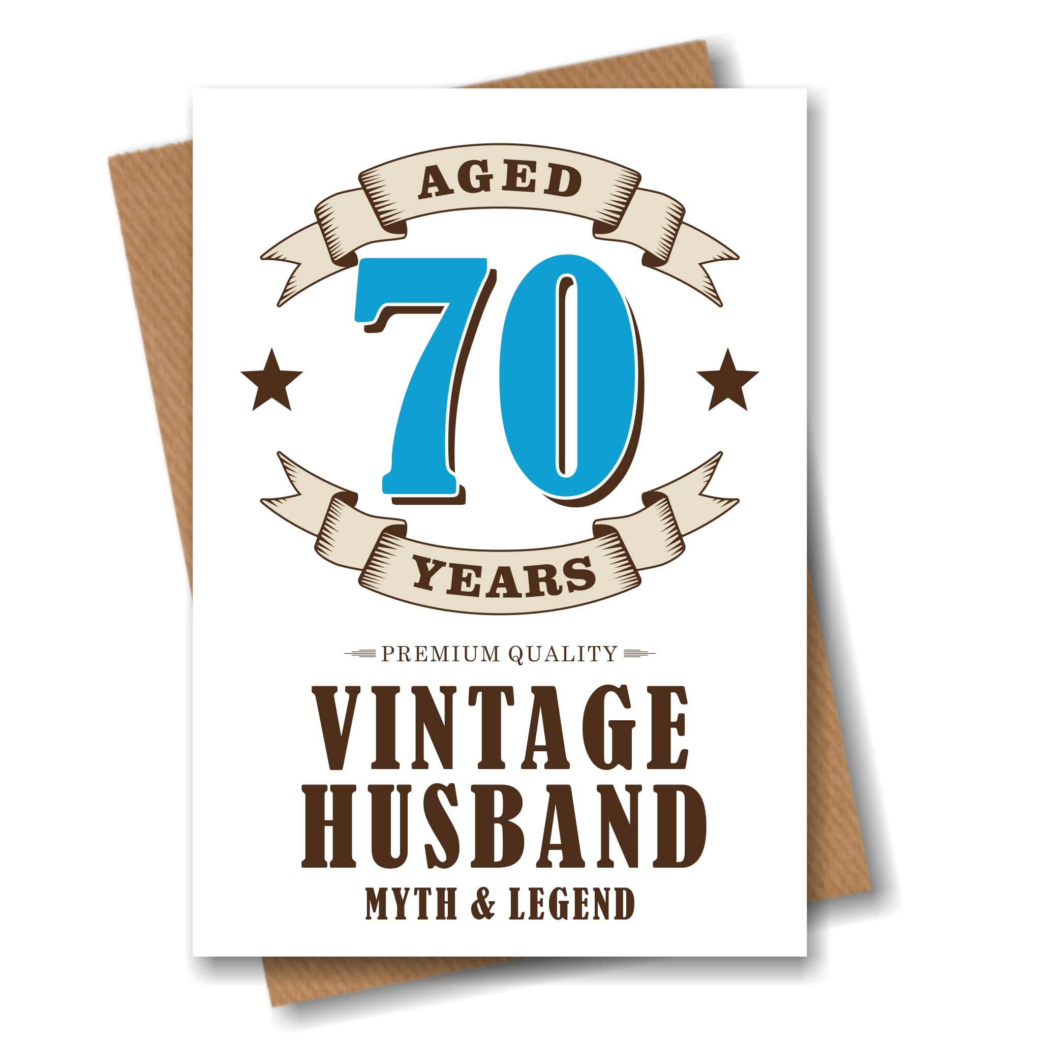 Buy 70th Birthday Card For Vintage Husband Aged 70 Years Online At Buy 70th Birthday Card For Vintage Husband Aged 70 Years Online At