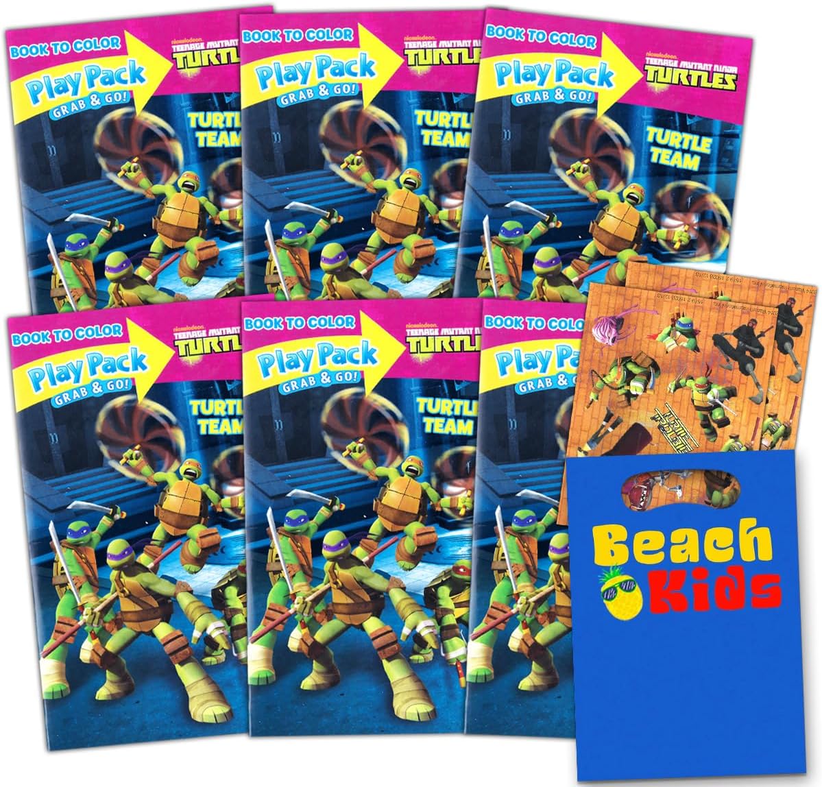 Amazon.com: Teenage Mutant Ninja Turtles Ultimate Party Favors Packs ...