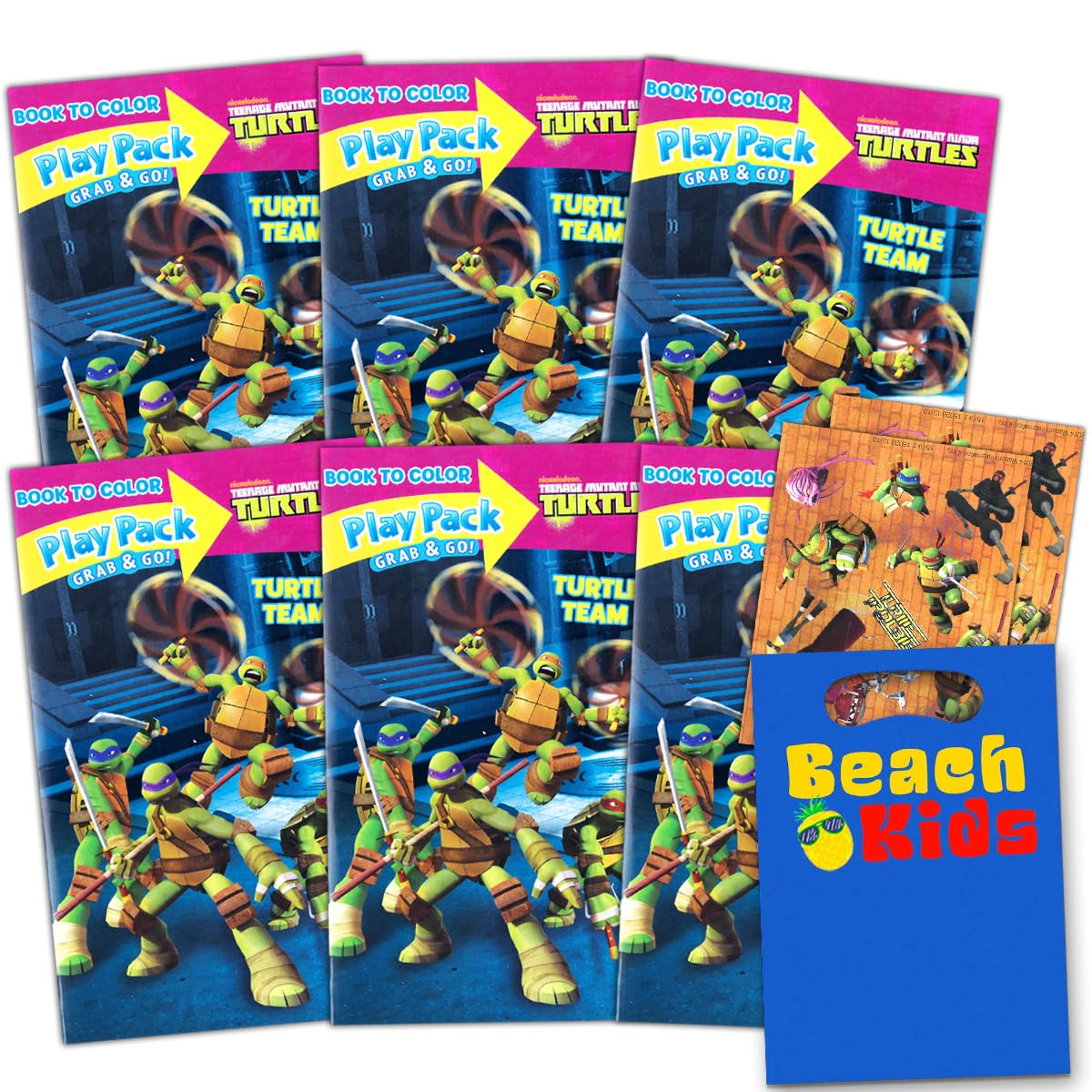 Amazon.com: Teenage Mutant Ninja Turtles Ultimate Party Favors Packs ...