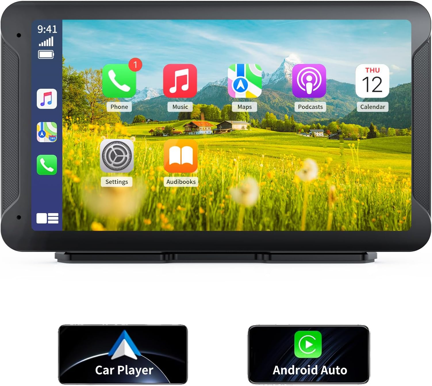 Amazon.com: 2024 Newest Wireless Portable Carplay and Android Auto ...