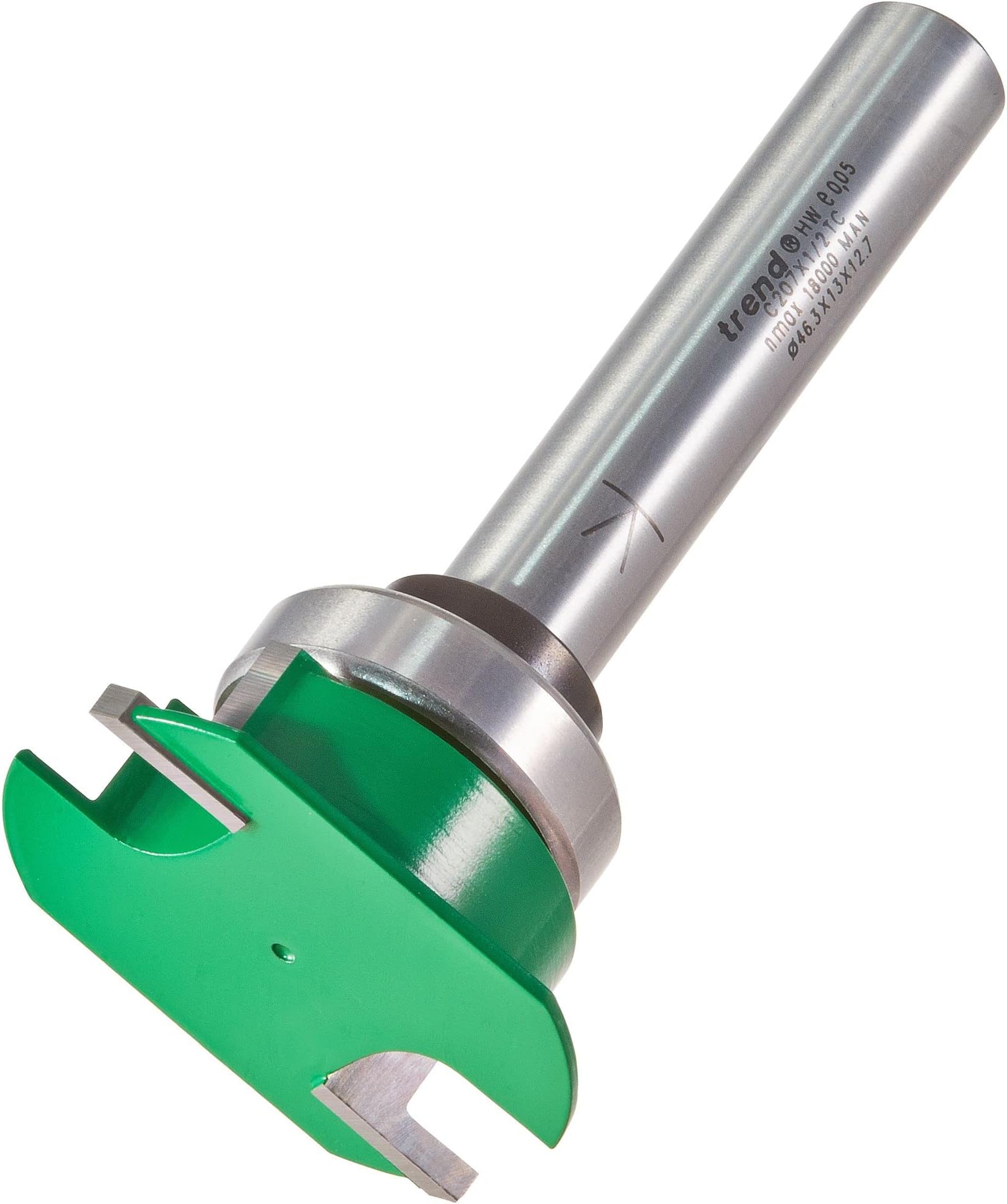 Trend CraftPro Aquamac 21 Recesser Router Cutter Bit, 1/2 Inch Shank ...