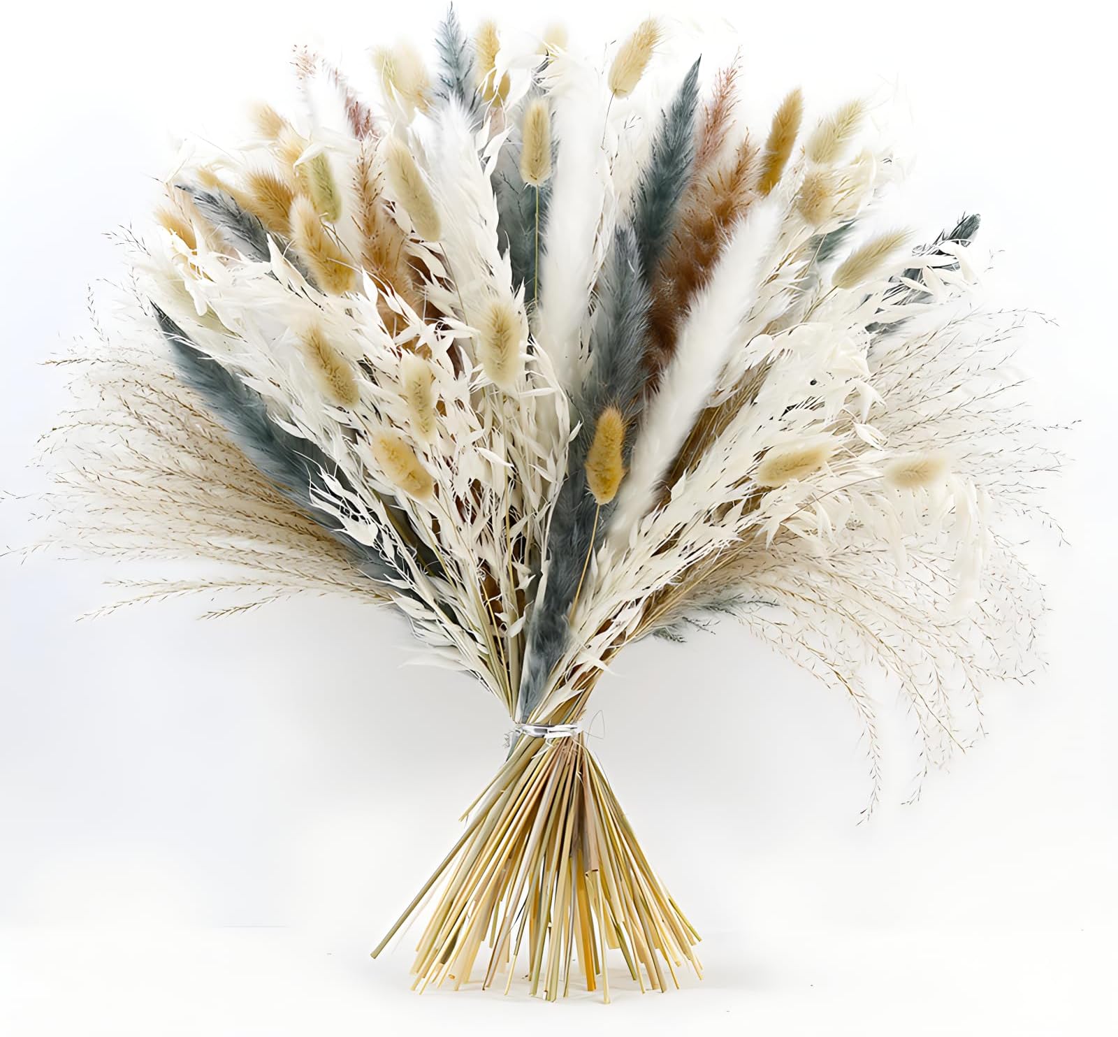 Amazon.com: Green Pampas Grass Boho Bouquet – Exquisite Lavender and ...