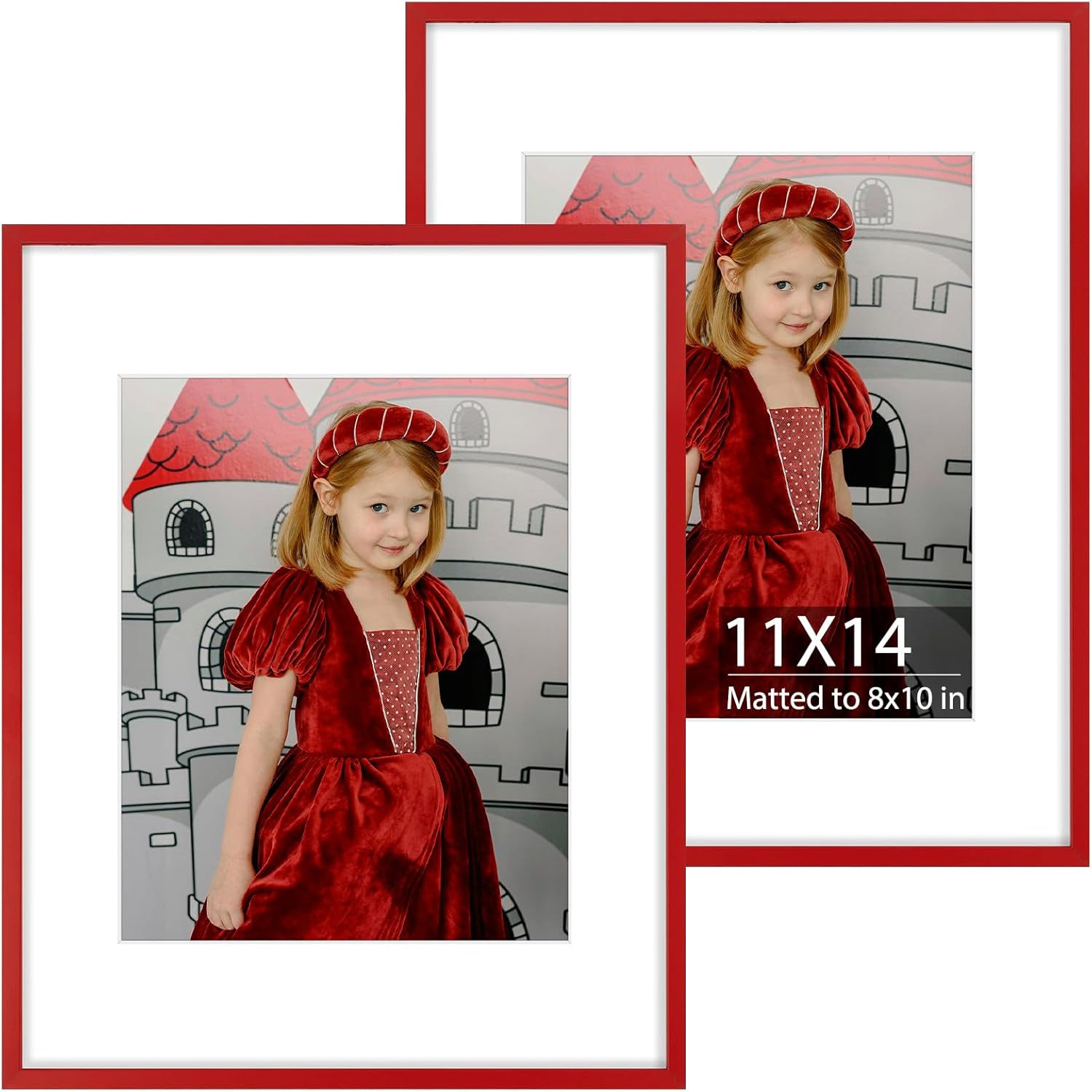 Amazon.com - Golden State Art 2-Pack 11x14 Aluminum Picture Frames with ...