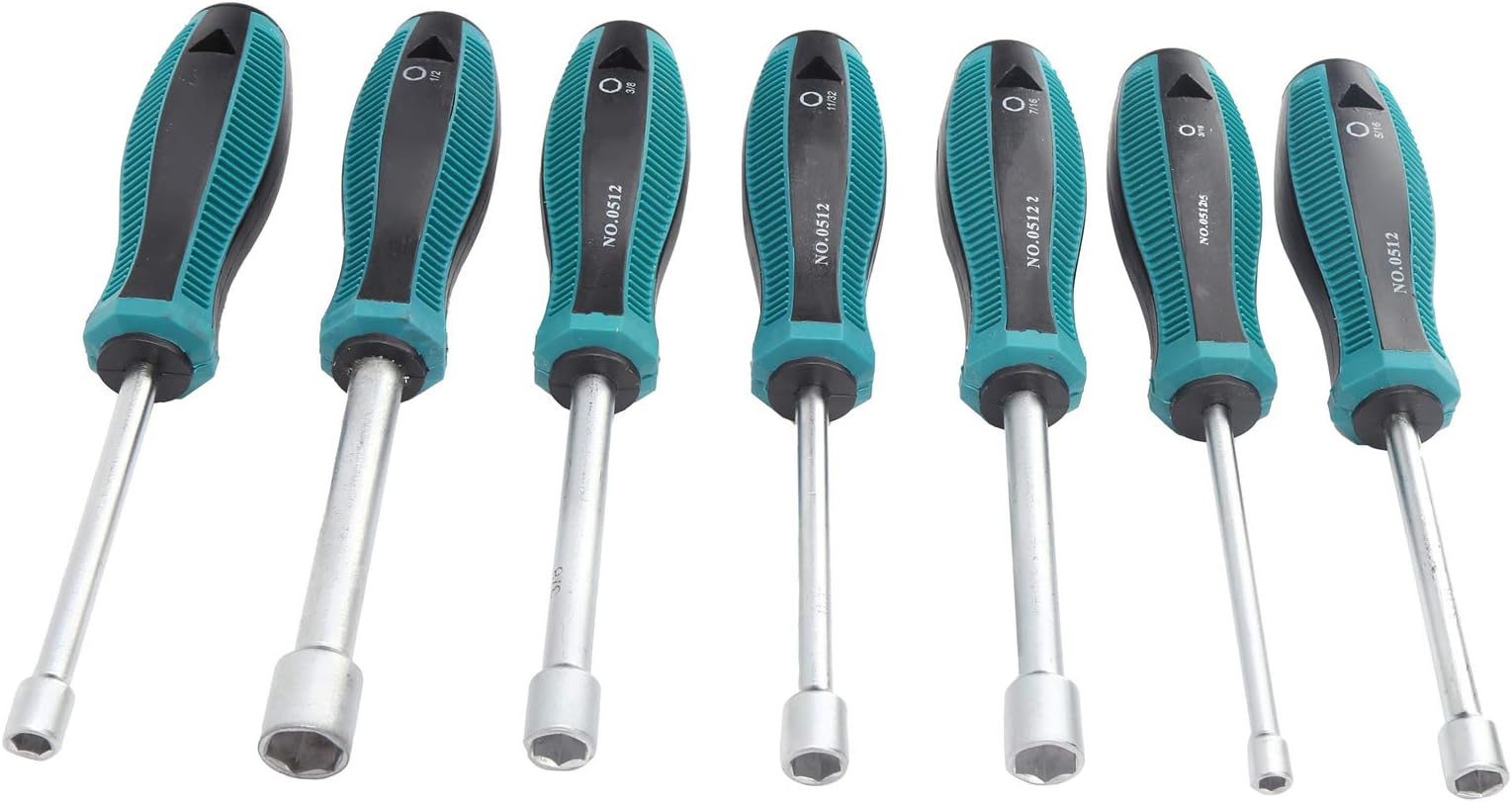 7Pcs Hex Socket Screwdriver Set, Hex Socket Screws with Handle Wrench ...