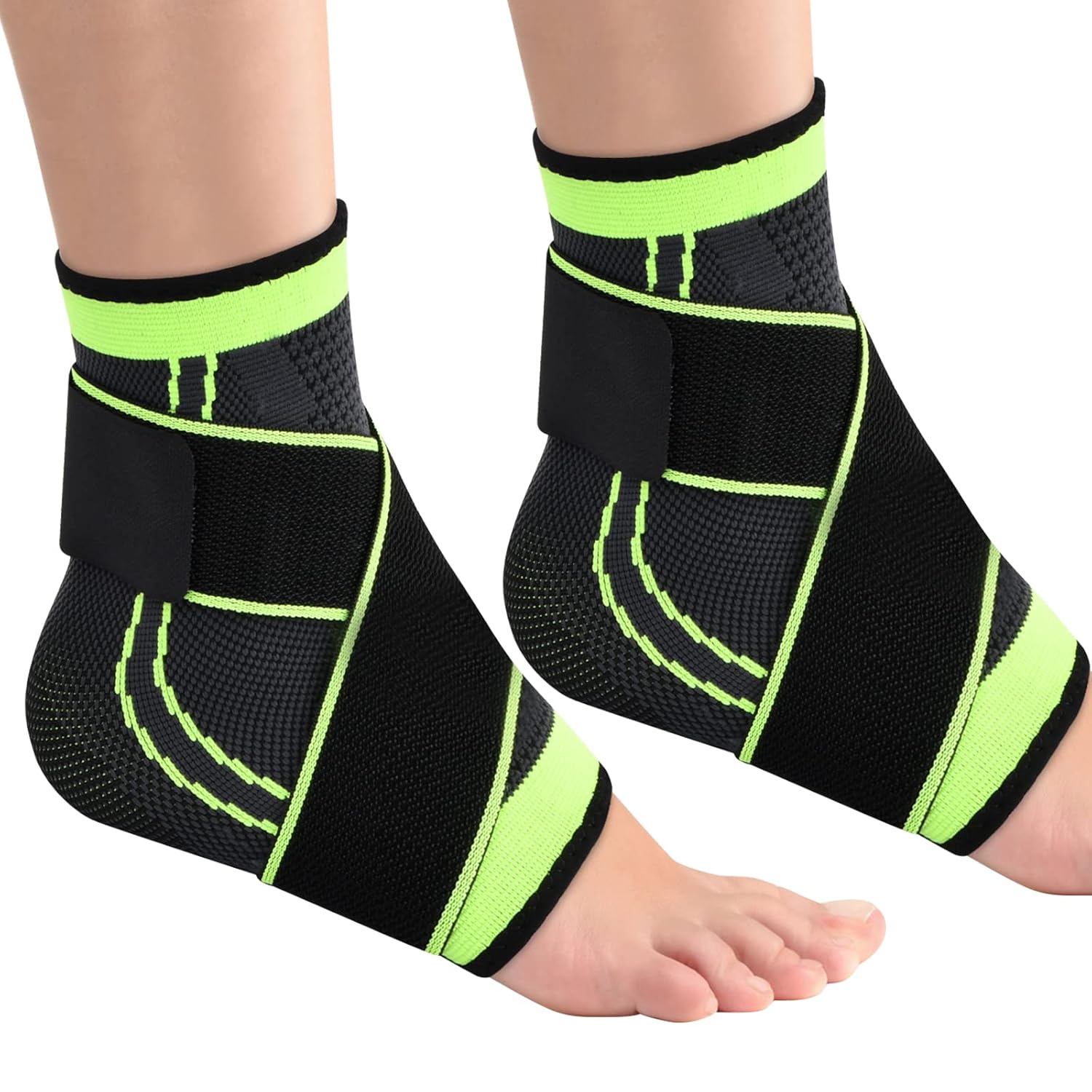Zsanhua Ankle Brace, Ankle Support with Adjustable Strap for Weak ...