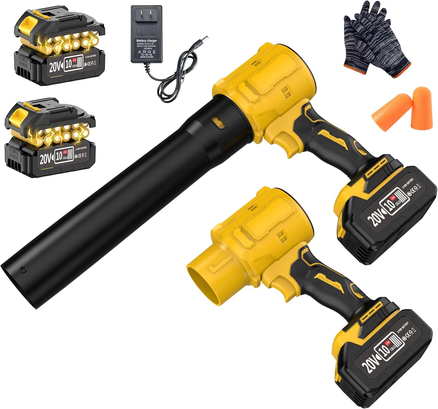 Amazon.com : Cordless Leaf Blower Portable Dust Cleaner Handheld ...