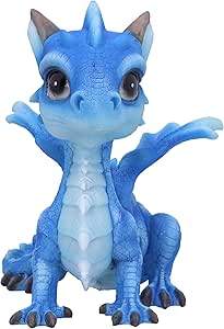 Nemesis Now Ice Dragonling Figurine 12.3cm, Resin, Blue, Baby Dragon ...