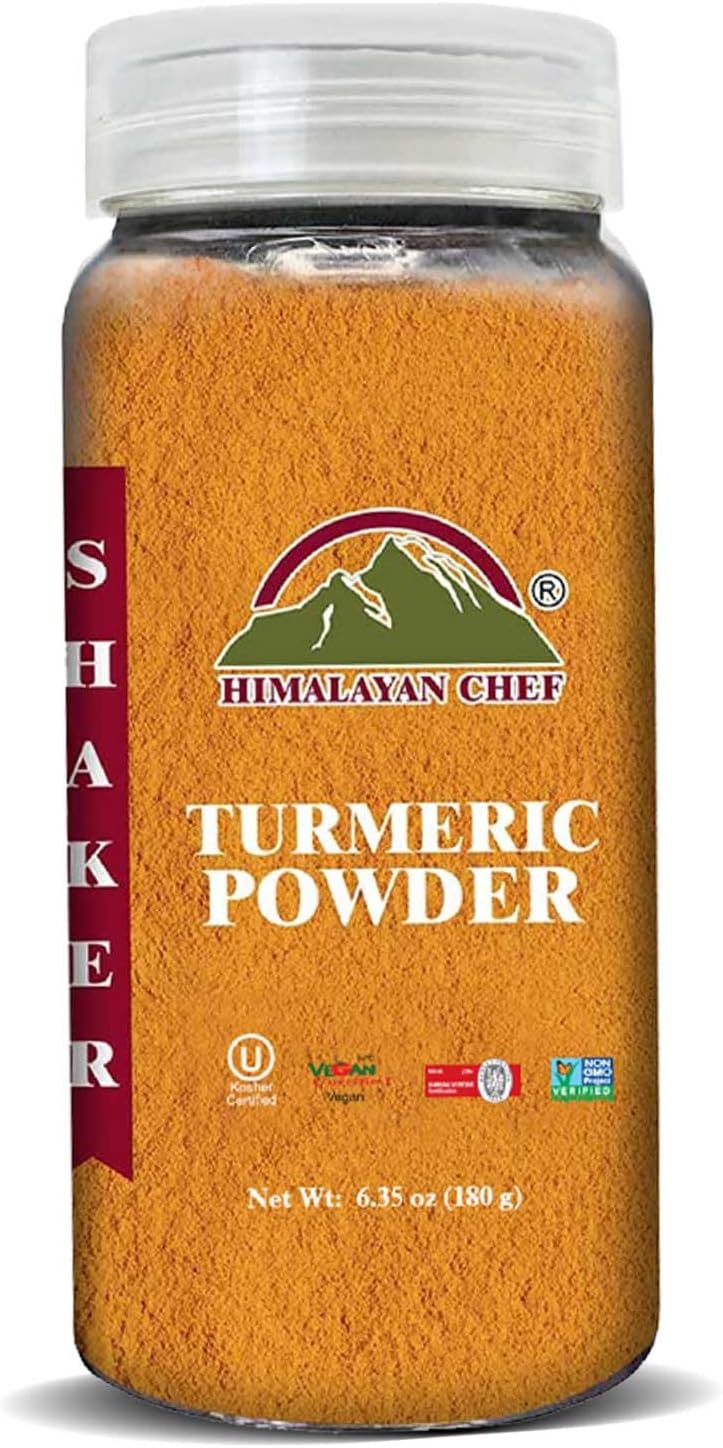Amazon.com : Himalayan Chef Organic Turmeric Powder, 6.34 oz Premium ...