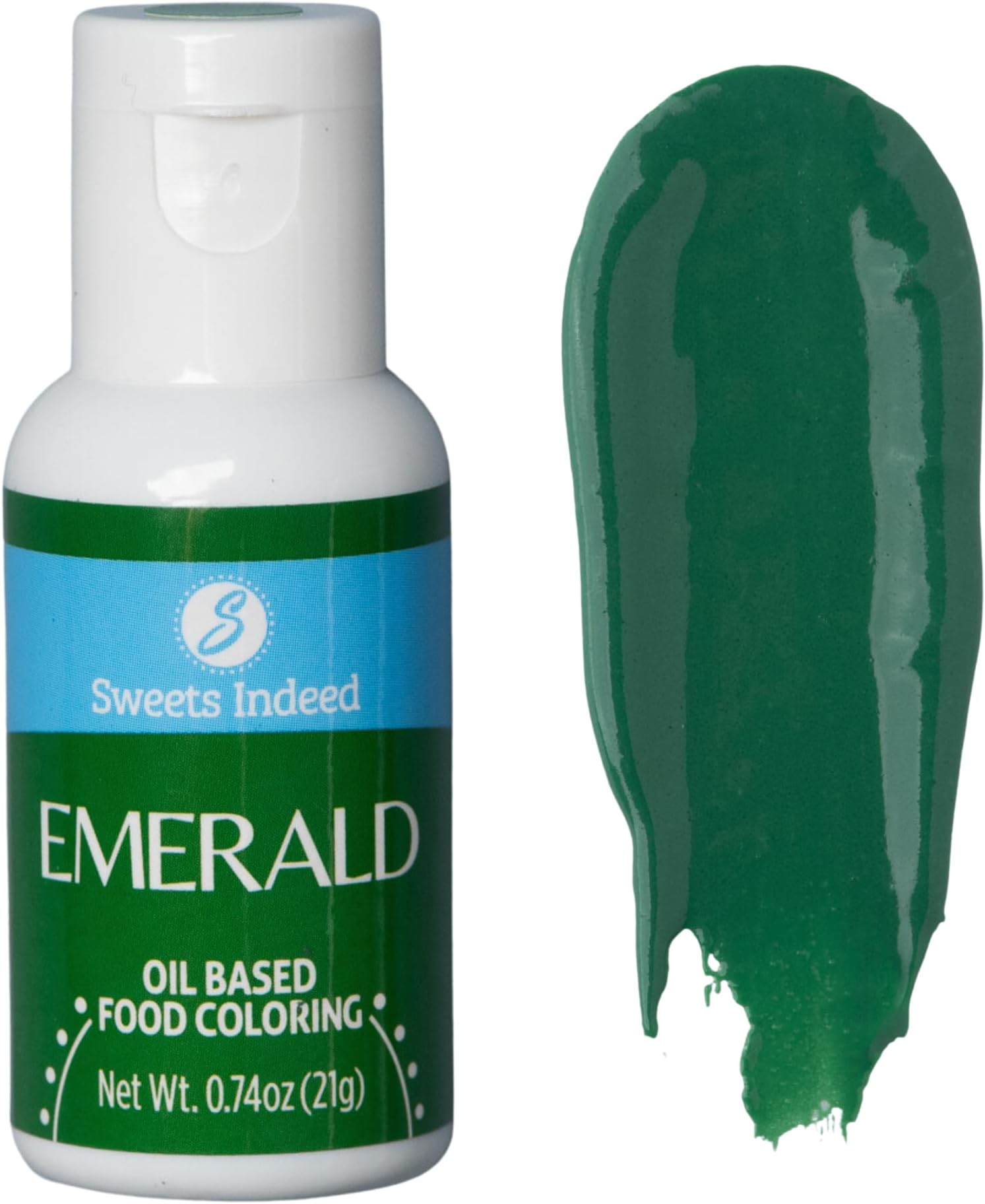 Amazon.com : Sweets Indeed Oil Based Food Coloring, Emerald, Perfect ...