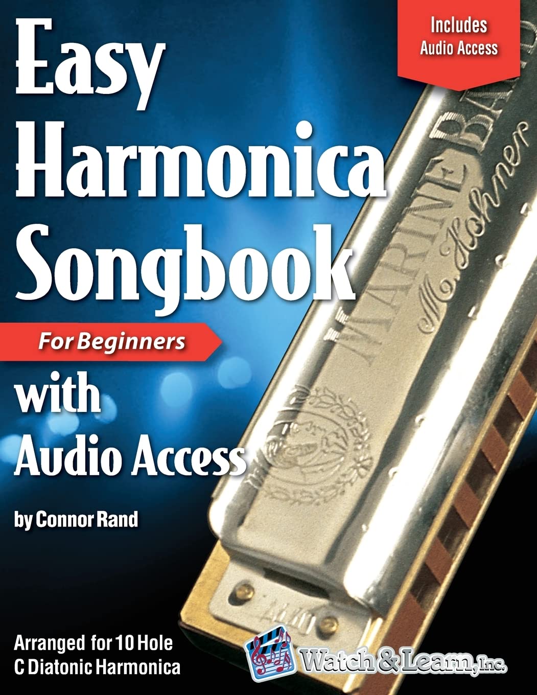 Amazon | Easy Harmonica Songbook: with Audio Access | Rand, Connor ...