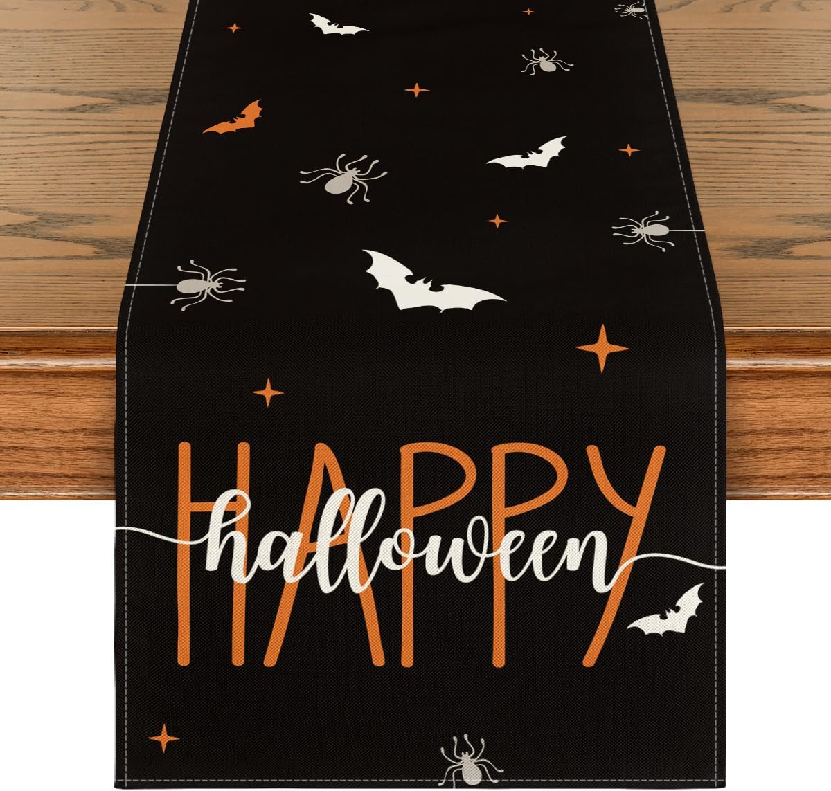 Amazon.com: Halloween Table Runner Ghost Pumpkins Halloween Runners ...