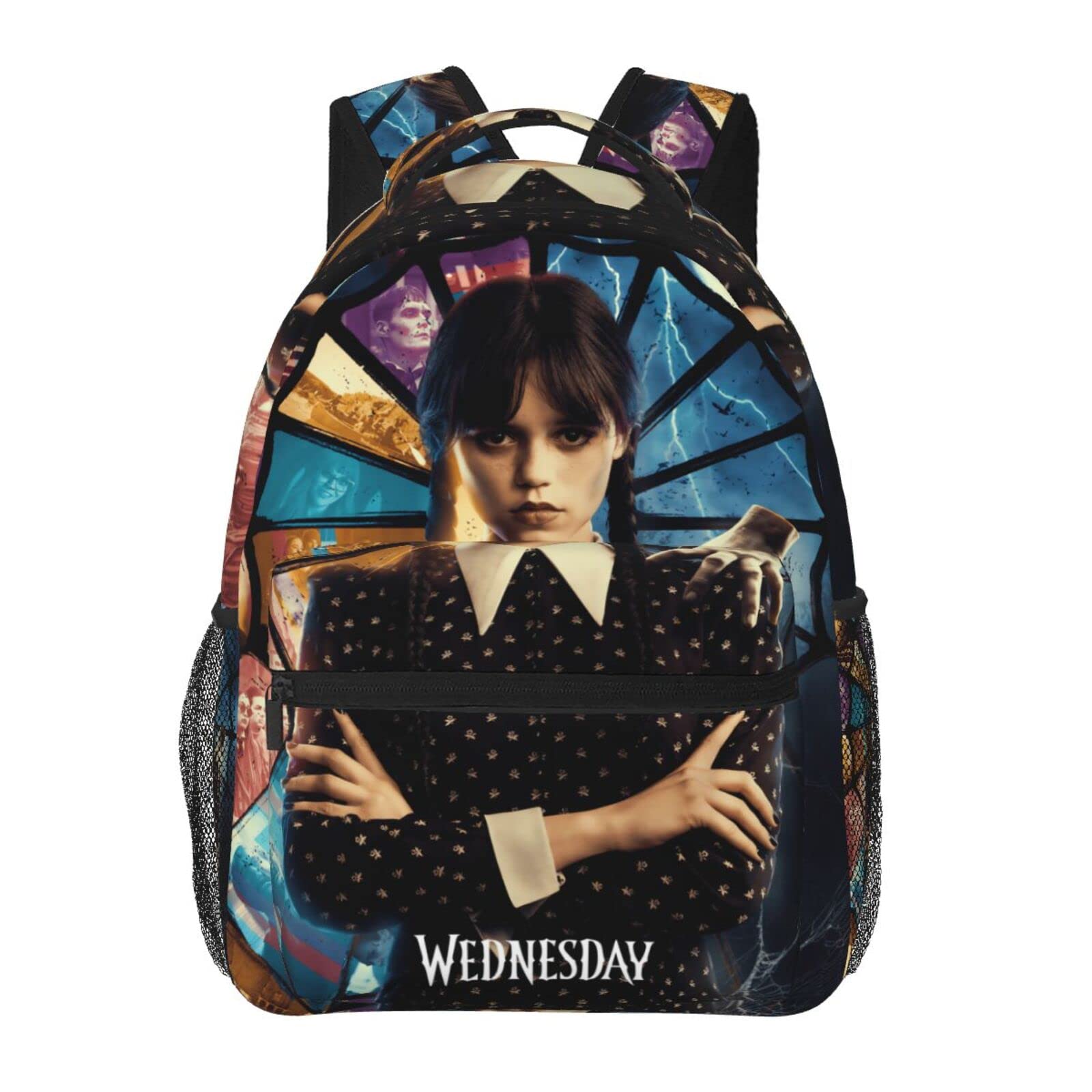 Wednesday Backpack Laptop Backpack Girl Boy Lightweight Backpacks ...