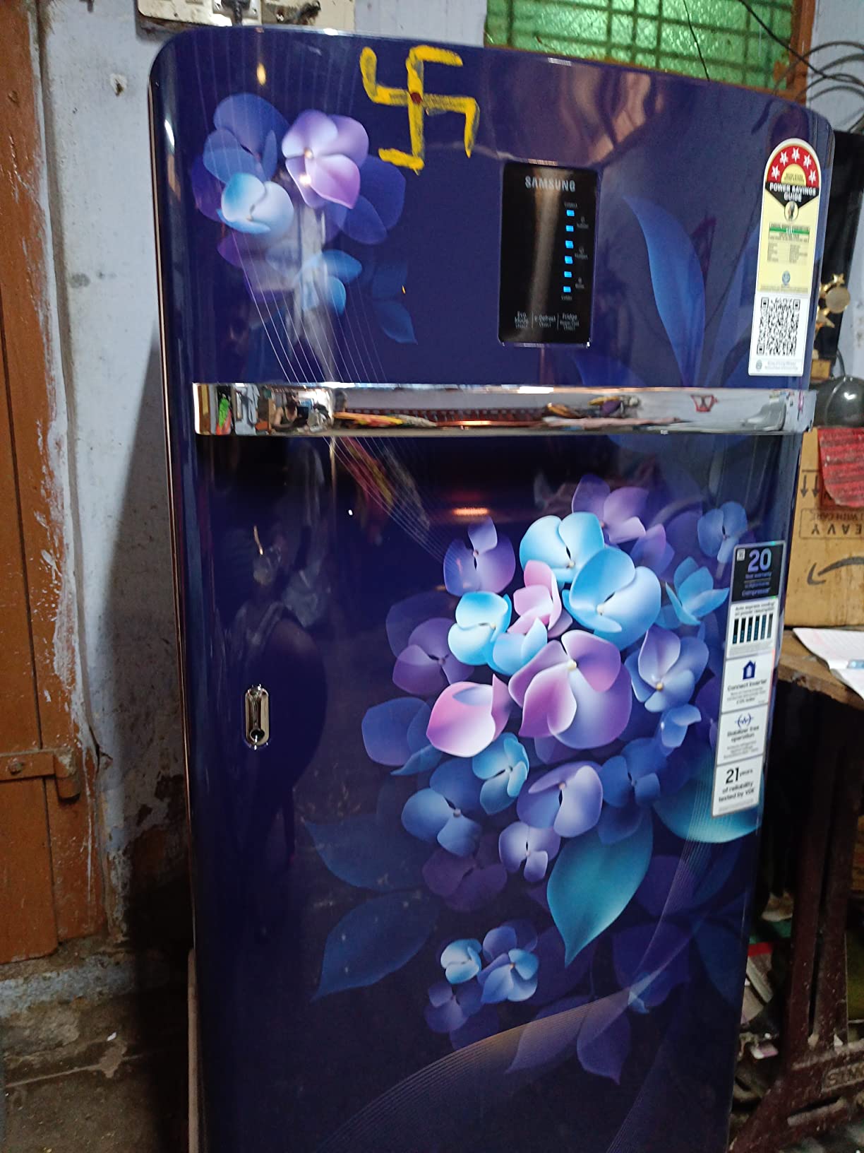 Samsung 189 L, 5 Star, Digi-Touch Cool Digital Inverter, with Display ...