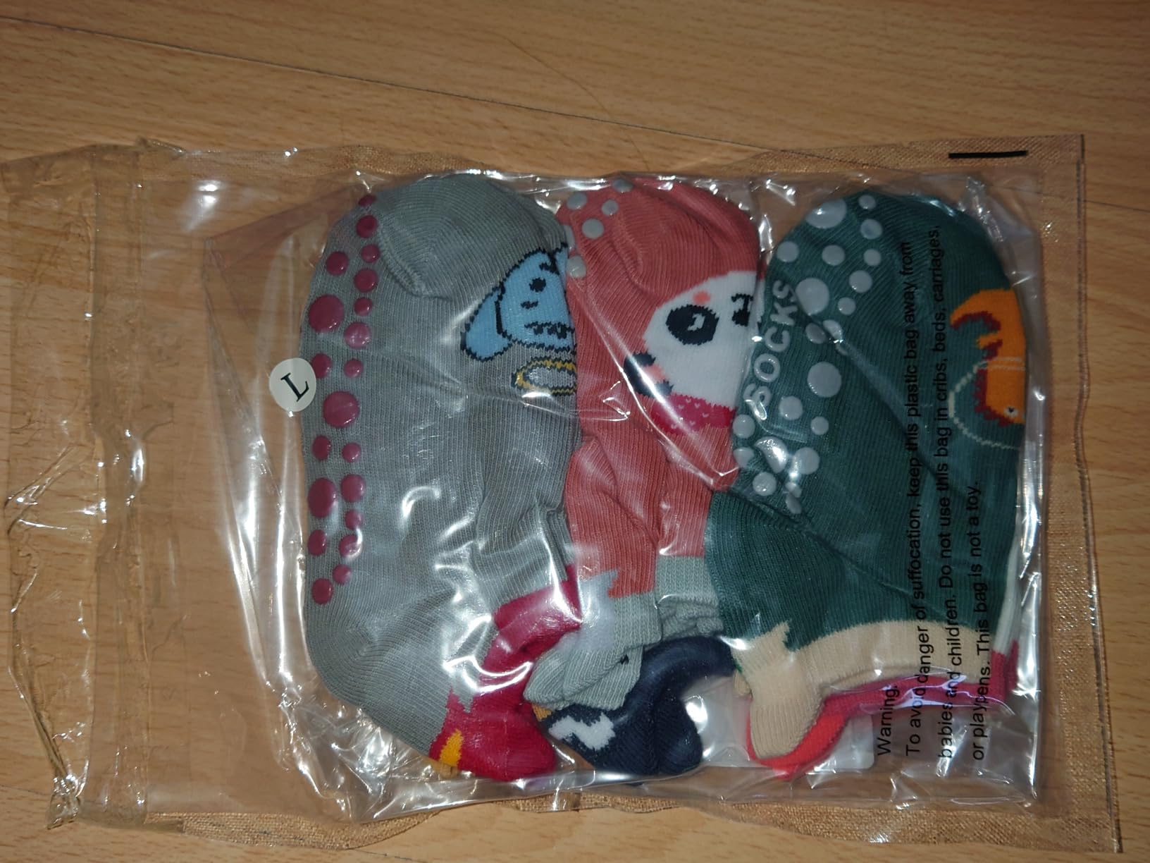 Zuimei 6 Pairs Baby Anti Slip Socks Baby Socks with Grips, Non Slip ...