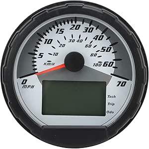 Amazon.com: Speedometer Cluster Assembly ATV Speedometer Cluster Gauge ...