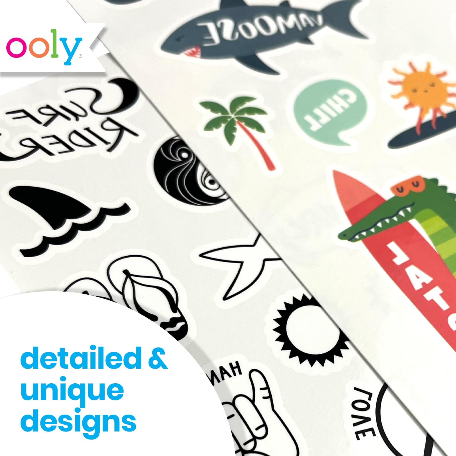 Snapklik.com : Ooly OOLY Tattoo-Palooza Over 50 Safe Non-Toxic ...