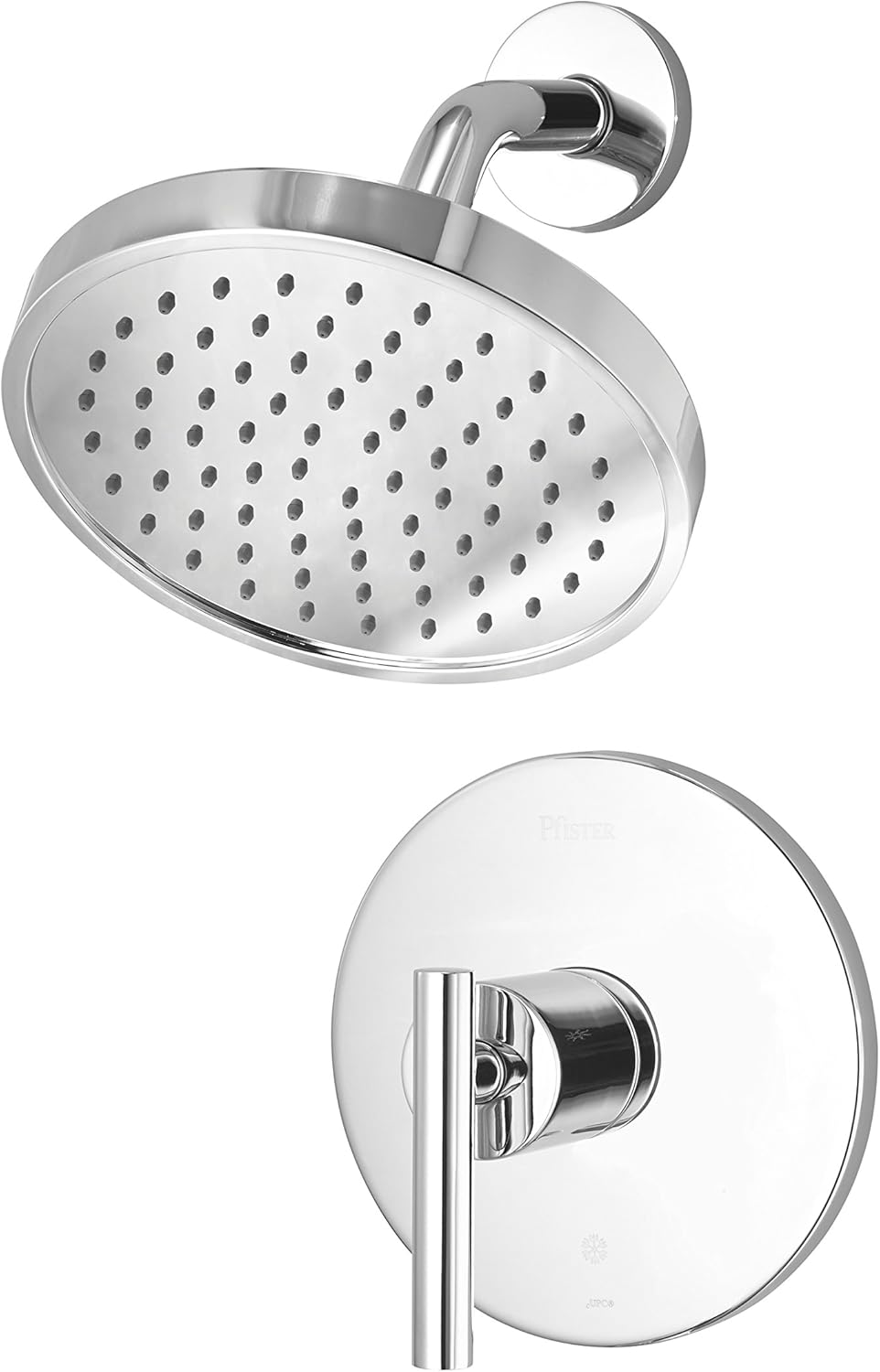 Pfister G89-7NCC Contempra 1-Handle Shower Only Trim 2.0 gpm Polished ...
