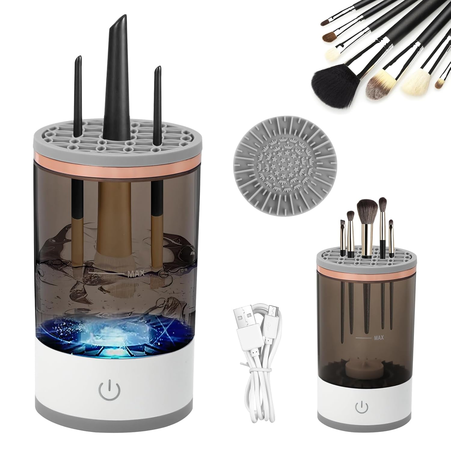 Amazon.com: Pro Electric Makeup Brush Cleaner Machine,Automatic ...