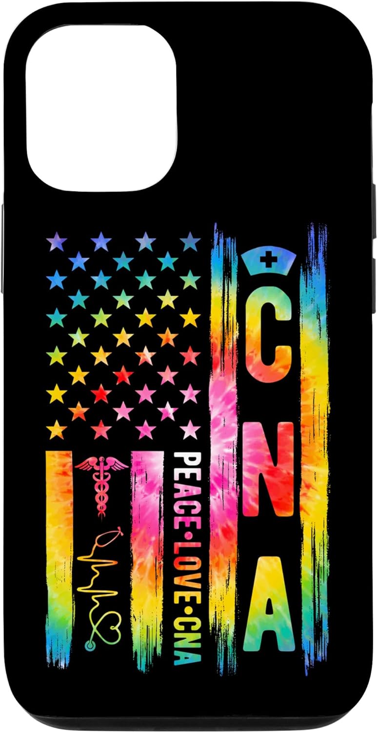 Amazon.com: iPhone 12/12 Pro CNA Nurse US Flag Certified Nursing ...