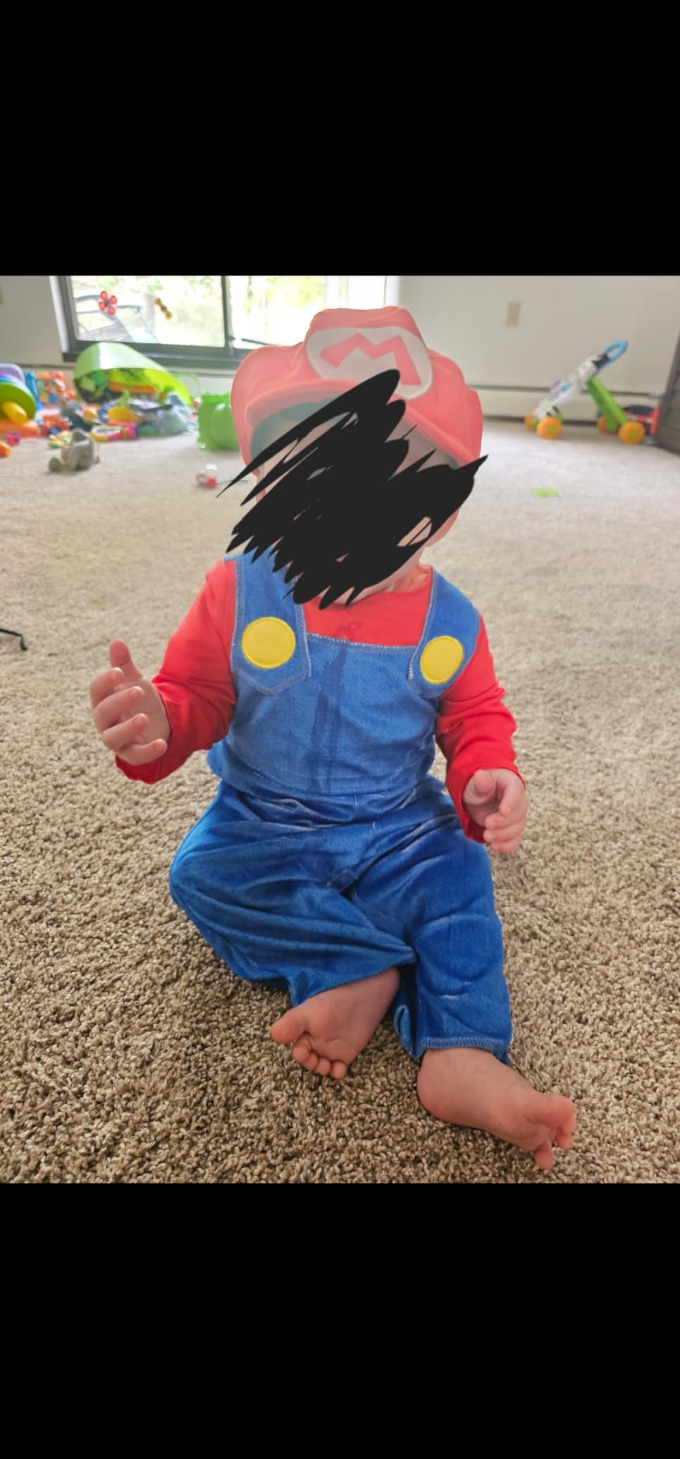 Amazon.com: Disguise Infant Mario Costume, Official Super Mario Bros ...
