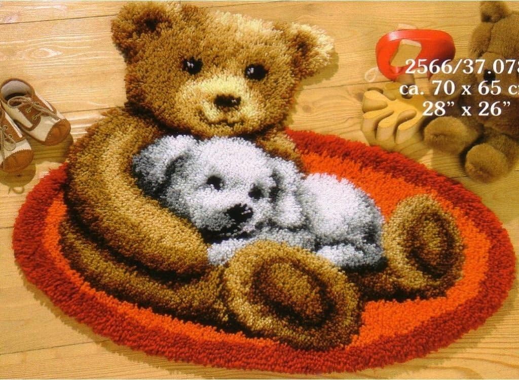 Amazon.com: Teddy and Pup Latch Hook Kit - Latch Hook Kit