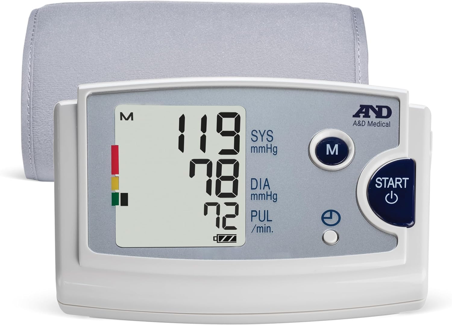 A&D Medical LifeSource Blood Pressure Machine with Pre-Formed Upper Arm ...