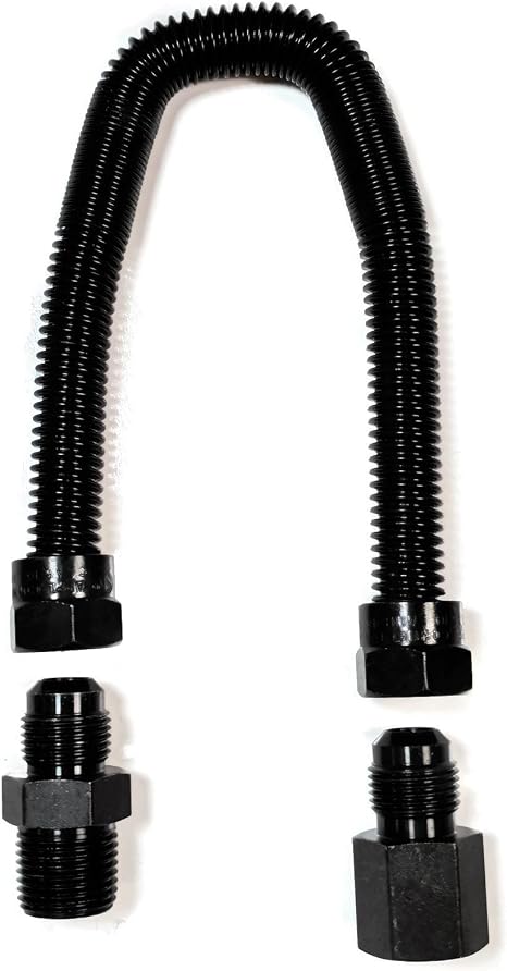 Amazon.com: Midwest Hearth Whistle Free Gas Flex Line for Fire Pit and ...