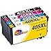 Clorisun 405XXL Ink Cartridges for Epson 405 XXL 405XL Ink for Epson ...