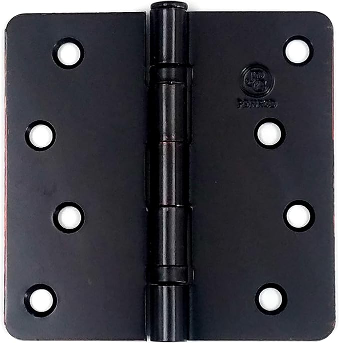 Penrod Door Hinges, Oil Rubbed Bronze, Ball Bearing 4 Inch with 1/4 ...