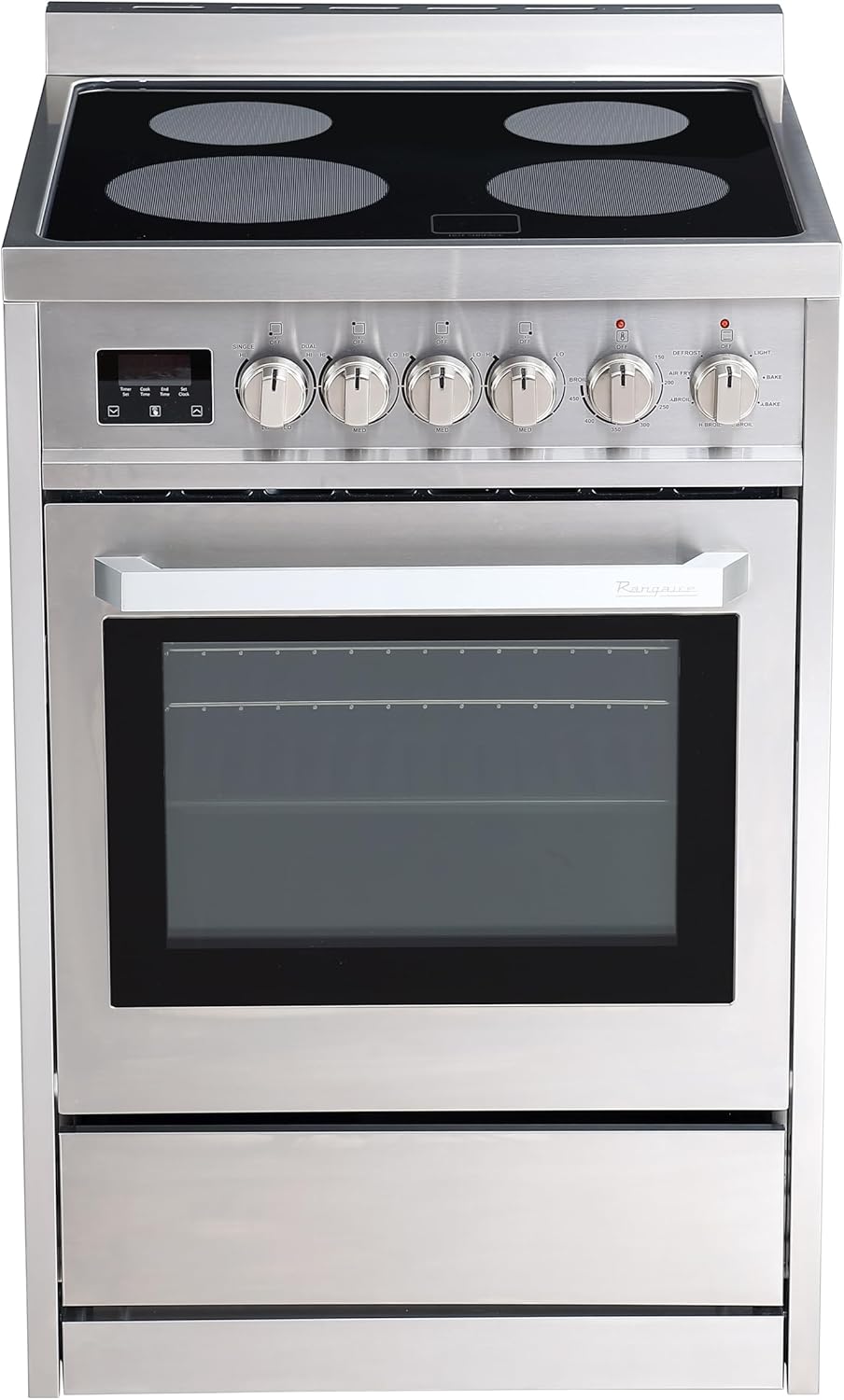 Amazon.com: Rangaire RRE241TS 24 Inch, Timer Electric Range, Stainless ...