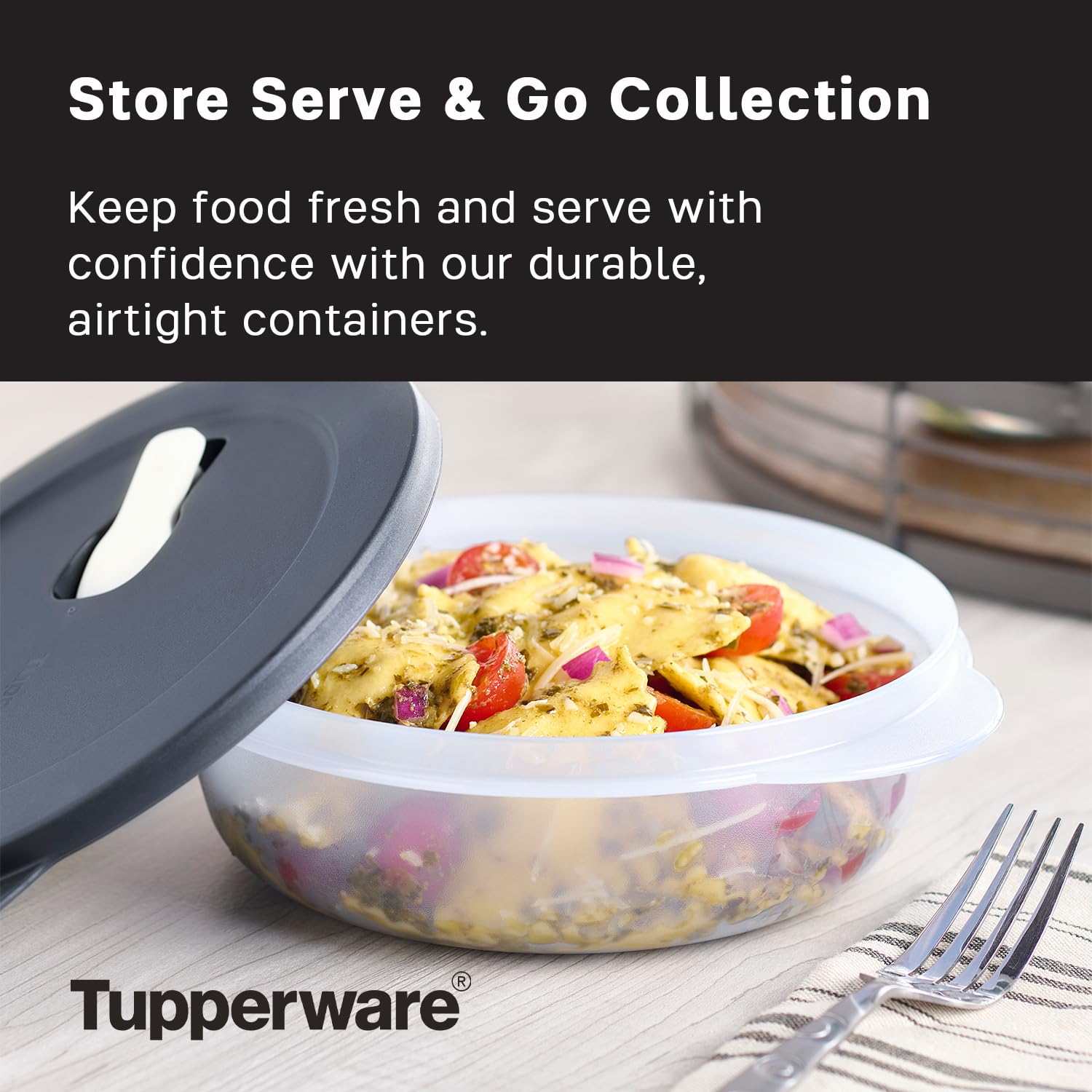 Snapklik.com : Tupperware Store Serve & Go 16 Piece Round Food ...
