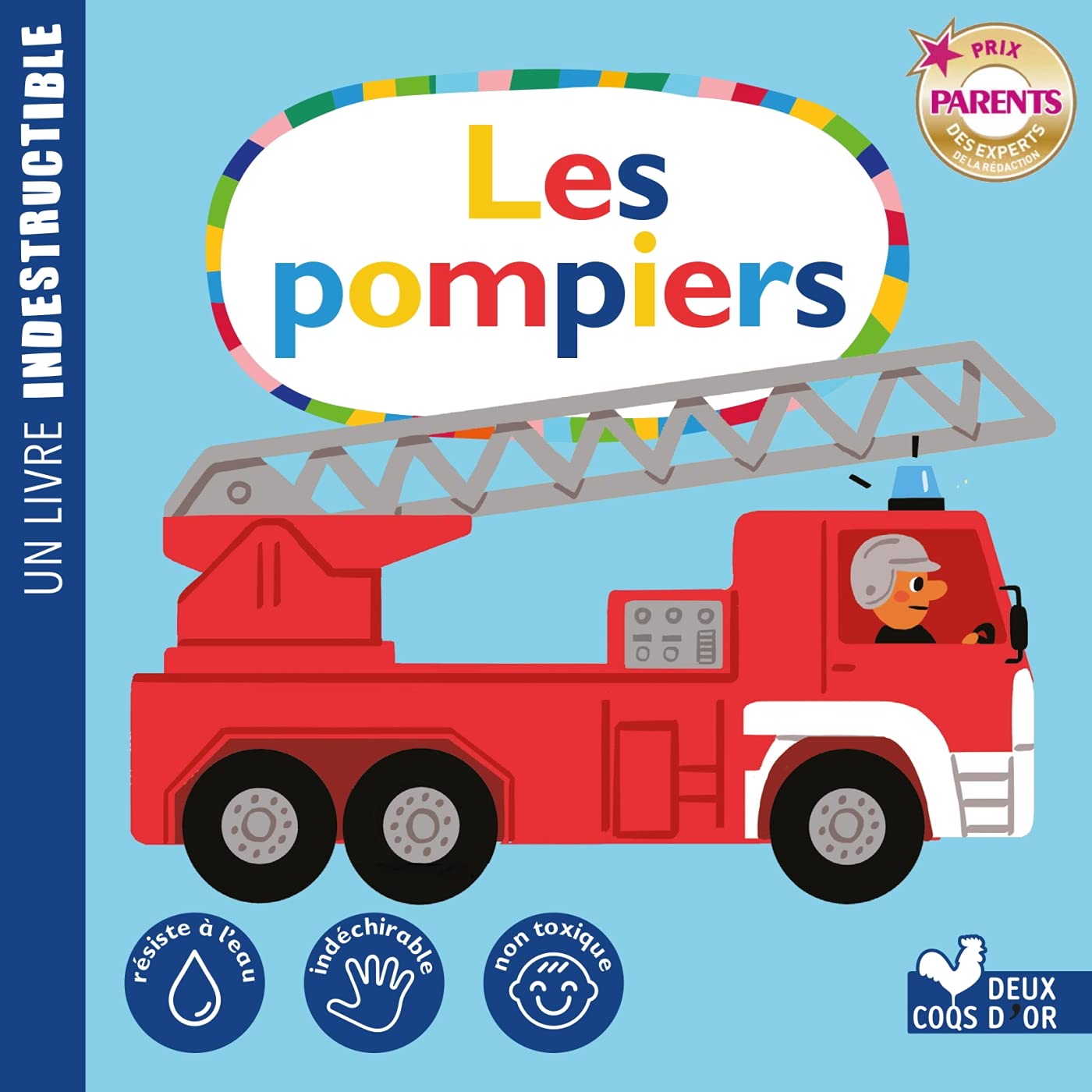 Amazon.com: Les pompiers - livre indestructible: 9782017143758: Paris ...