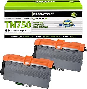Amazon.com: greencycle TN750 High Yield Compatible Toner Cartridge ...
