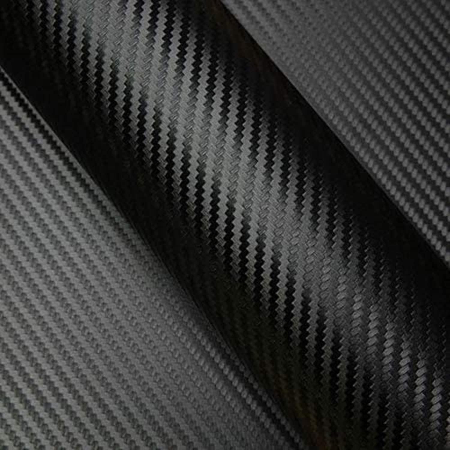 Amazon.com: Gunmetal Dark Grey 3D Carbon Fiber 1.5ft x 5ft Vinyl Wrap ...