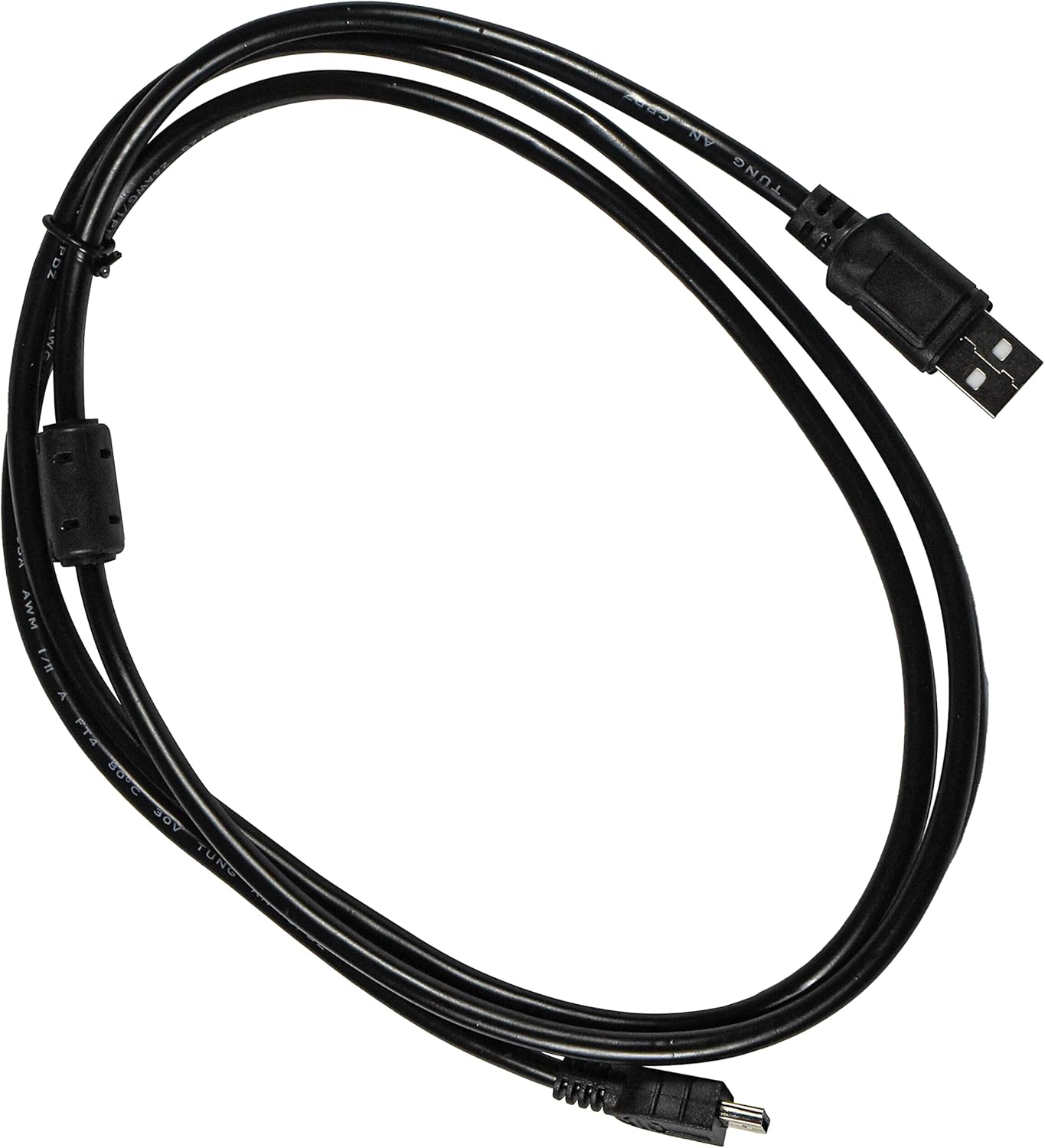 Amazon.com: HQRP Male A to Mini B 5-PIN USB Cable Compatible with Sony ...