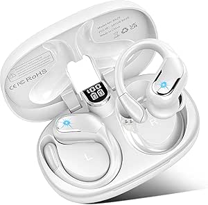 Amazon.com: Wireless Earbuds Bluetooth Headphone Sport, 75Hrs Bluetooth ...