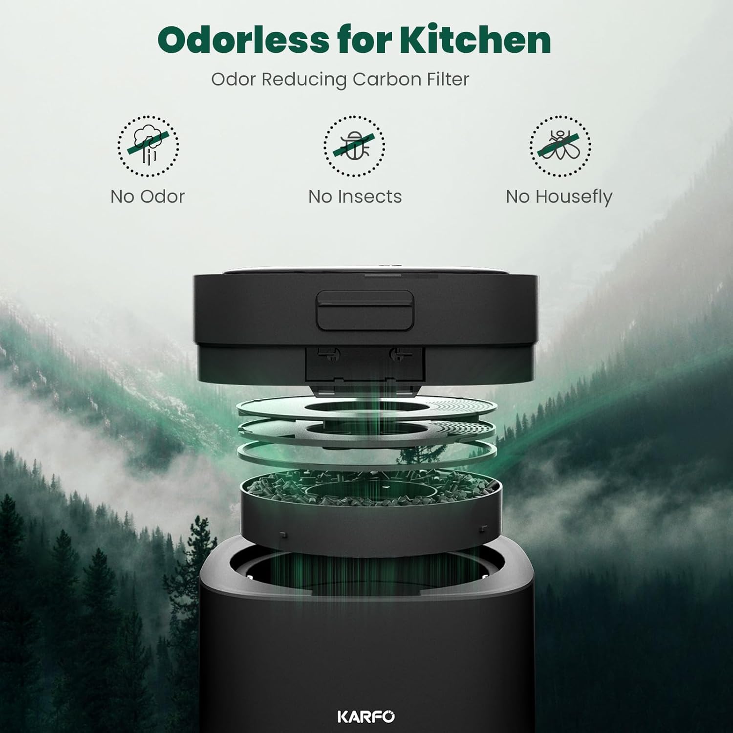 Karfo Electric Composter for Kitchen, Smart Compost Australia | Ubuy