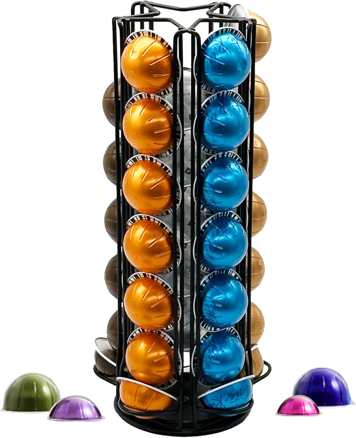 Amazon.com: Meelio Vertuo Pod Holder Carousel Stand for 35 Nespresso ...