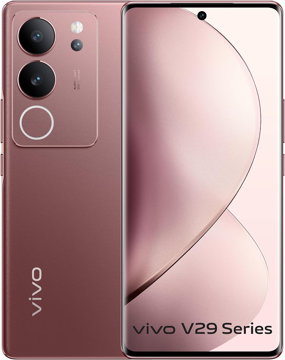 vivo V29 5G (Velvet Red, 12GB+8GB RAM, 512GB) Slimmest 3D Curved 1.5K ...