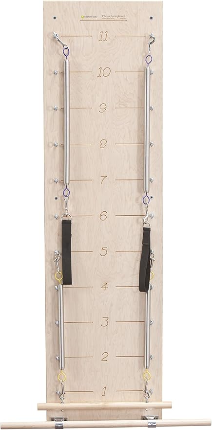 Amazon.com : Balanced Body Pilates Springboard and Push-Through Bar ...