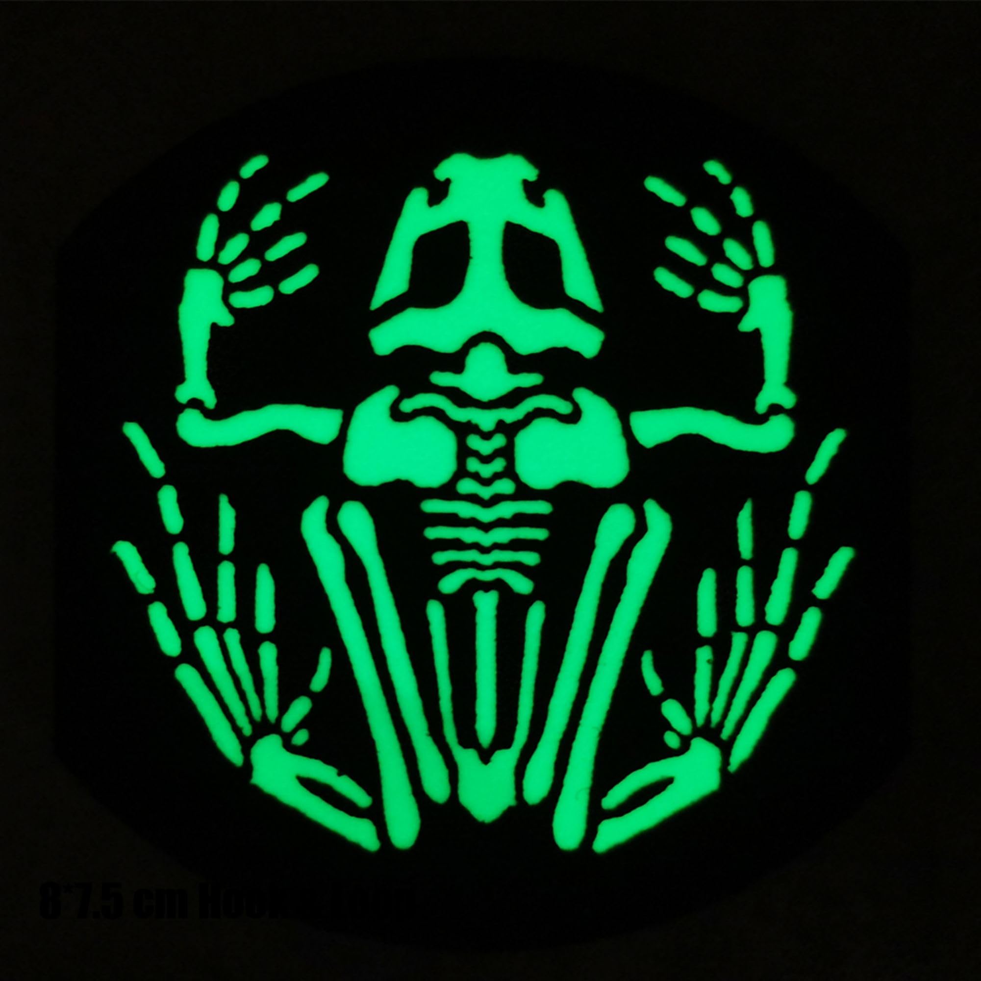 Navy Seal Frosch Logo Emerson 3D PVC Patch Froschschädel Multicam