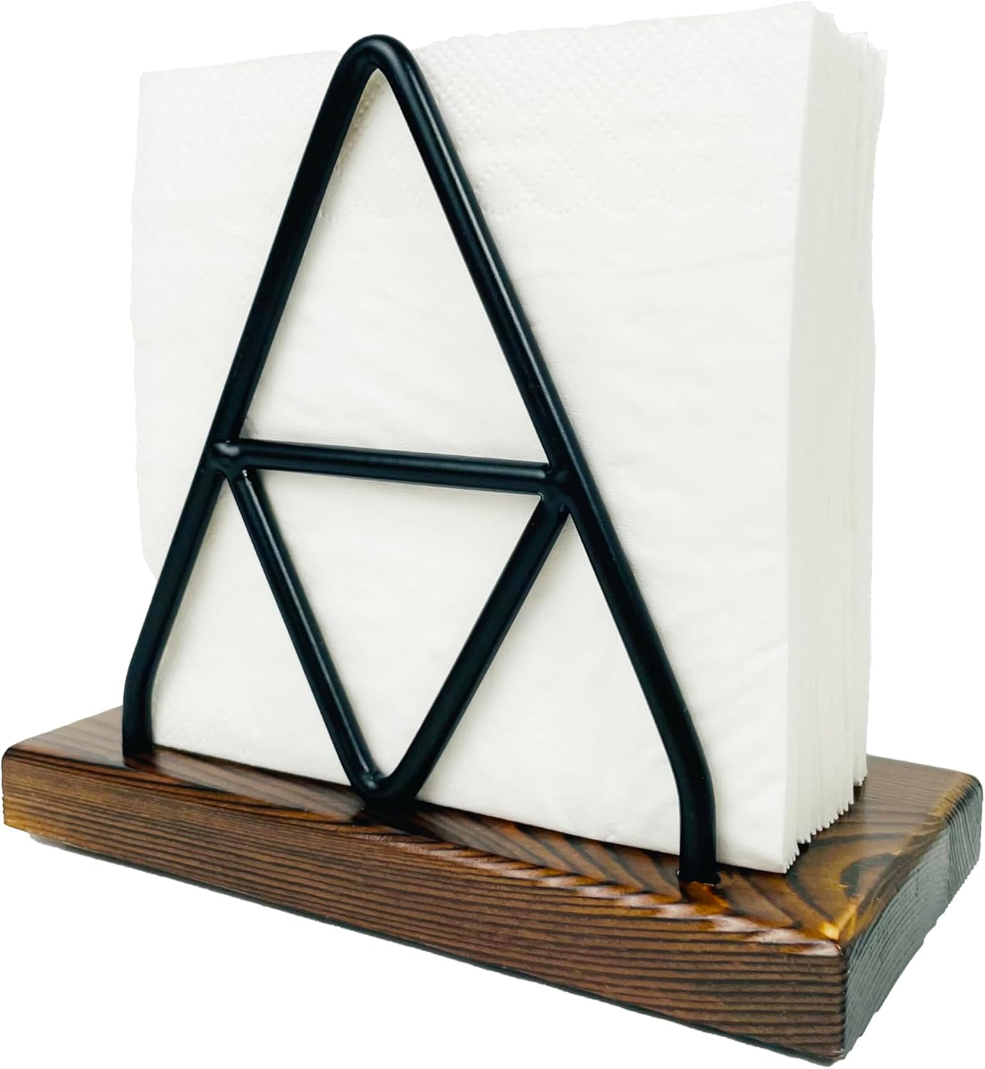 Amazon.com: Napkin Holder for Table,cocktail napkin dispenser,Wooden ...