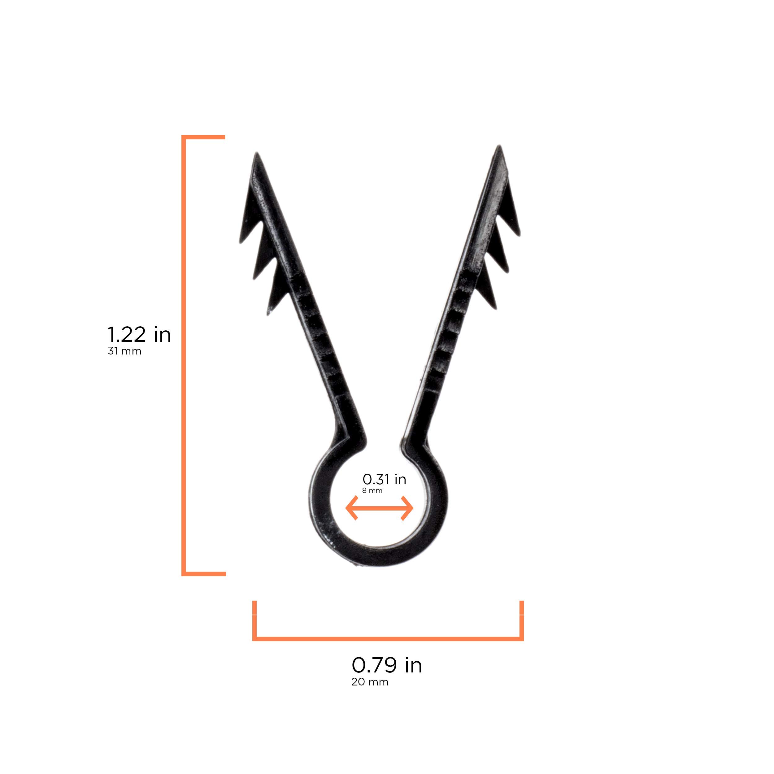 Dry Wall Anchors Stucco And Drywall Cable Clips For Coaxial And Similar ...