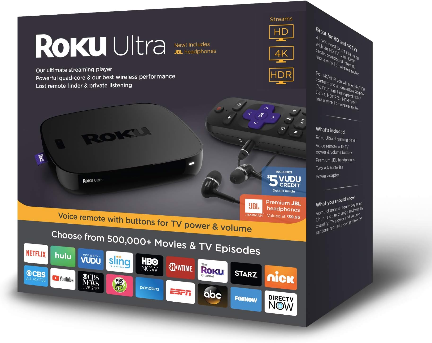 Amazon.com: Roku 3920X Premiere Streaming Player New 2018 : Electronics