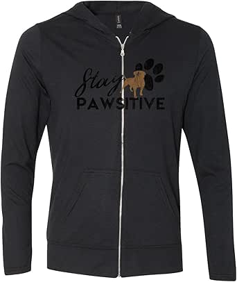 Amazon.com: Cute Dog Paws Stay Pawsitive Rescue : Clothing, Shoes & Jewelry