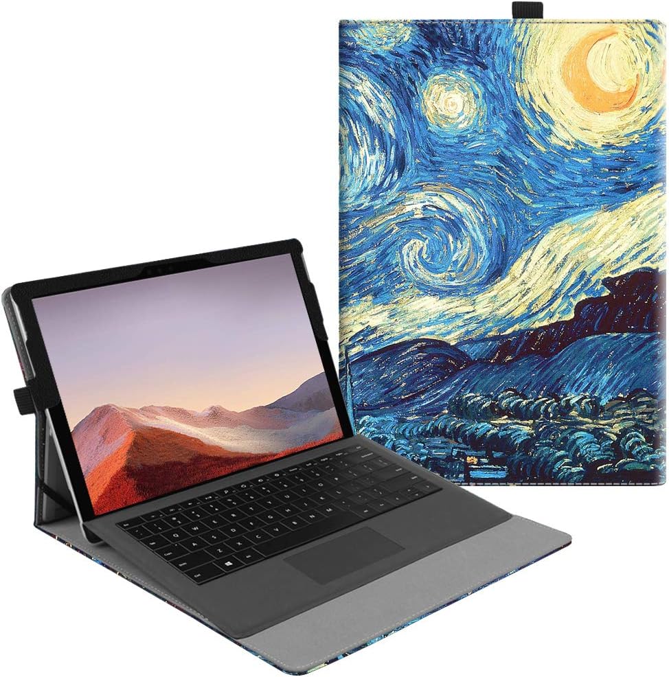 Fintie Funda para Microsoft Surface Pro 7 (2019)/Pro 6 (2018)/Pro 5/Pro 4/Pro 3 - Múltiples ...