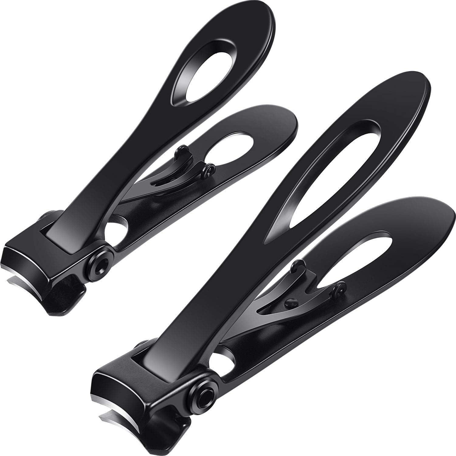 Amazon.com : Mudder 2 Pieces Oversized Thick Nail Clippers Wide Nail ...