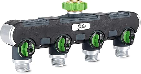 Amazon.com: Flexi Hose Splitter- 4 Outlet : Patio, Lawn & Garden